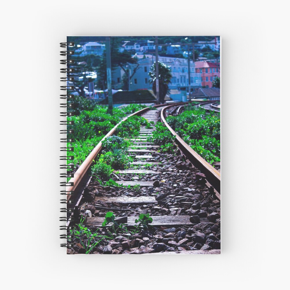 "Artistic Train Track Outdoor Design for Those Who Love Trains" Spiral ...