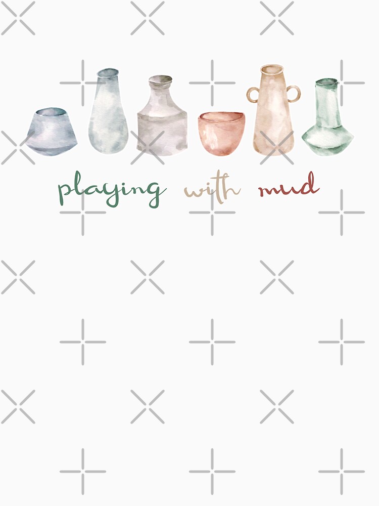 "Watercolour Pottery "Playing With Mud", Ceramics, Pot Head, Ceramicist ...