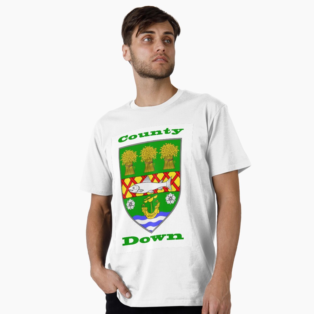 "County Down Coat of Arms" Sticker for Sale by CrankyOldDude | Redbubble