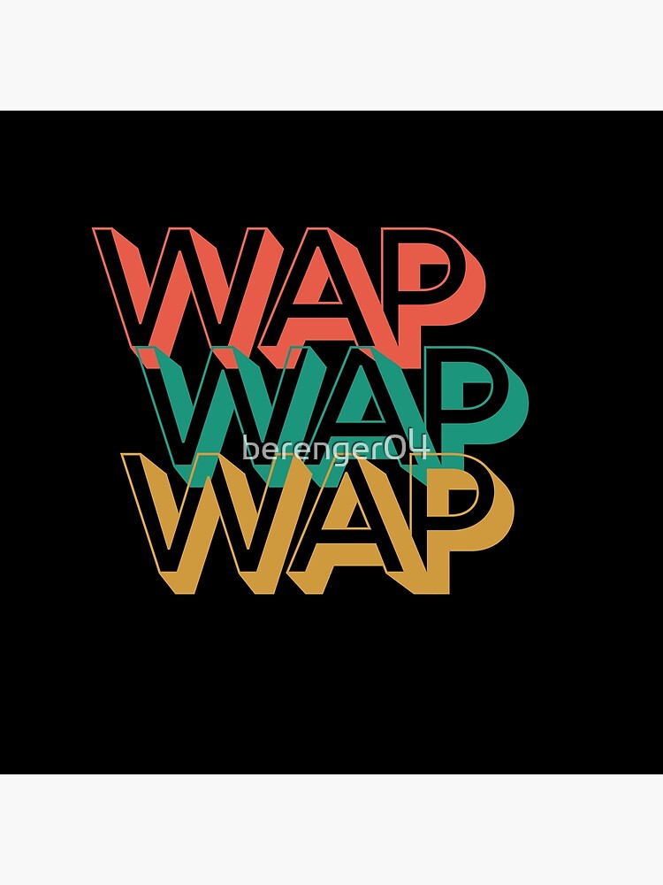 "wap cardi b" Poster by berenger04 | Redbubble