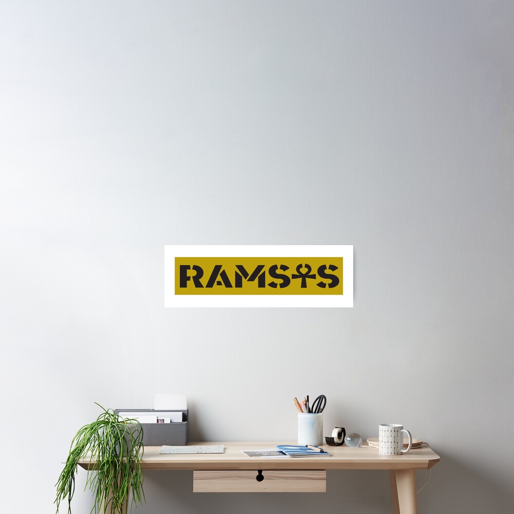 "Ramses Logo" Poster for Sale by emhoteb | Redbubble