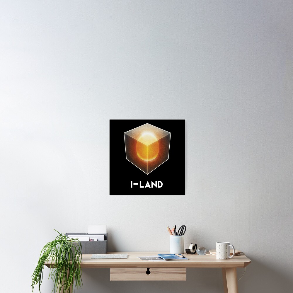 "MNET ILAND I-LAND Logo Symbol Egg" Poster for Sale by SugarSaint ...