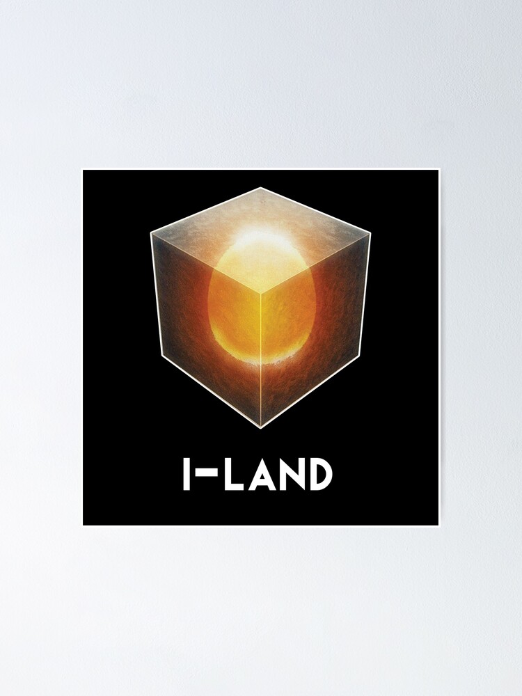 "MNET ILAND I-LAND Logo Symbol Egg" Poster for Sale by SugarSaint ...