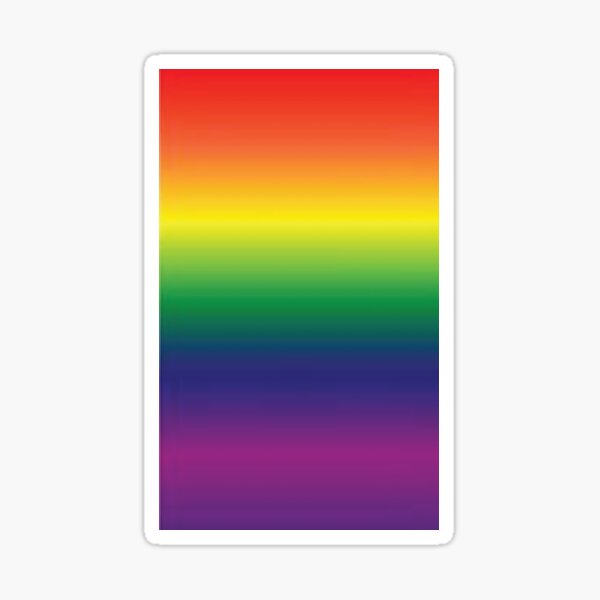 "Rainbow Side" Sticker for Sale by roggcar | Redbubble