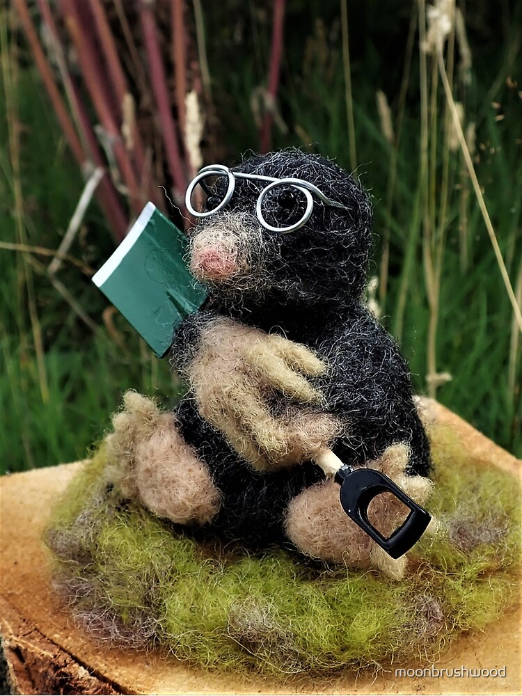 " Mole Miniature Sculpture " Poster for Sale by moonbrushwood | Redbubble