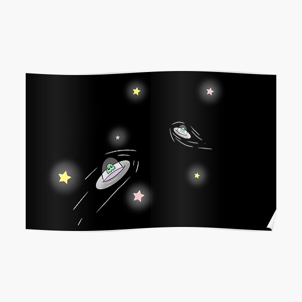 "Ghost space ship" Poster by ArcusCreate | Redbubble
