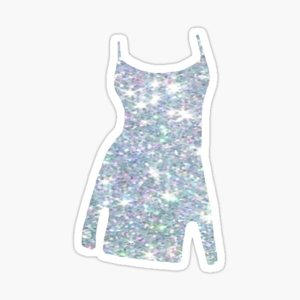"sparkling dress sticker" Sticker for Sale by laurenxvalerie | Redbubble