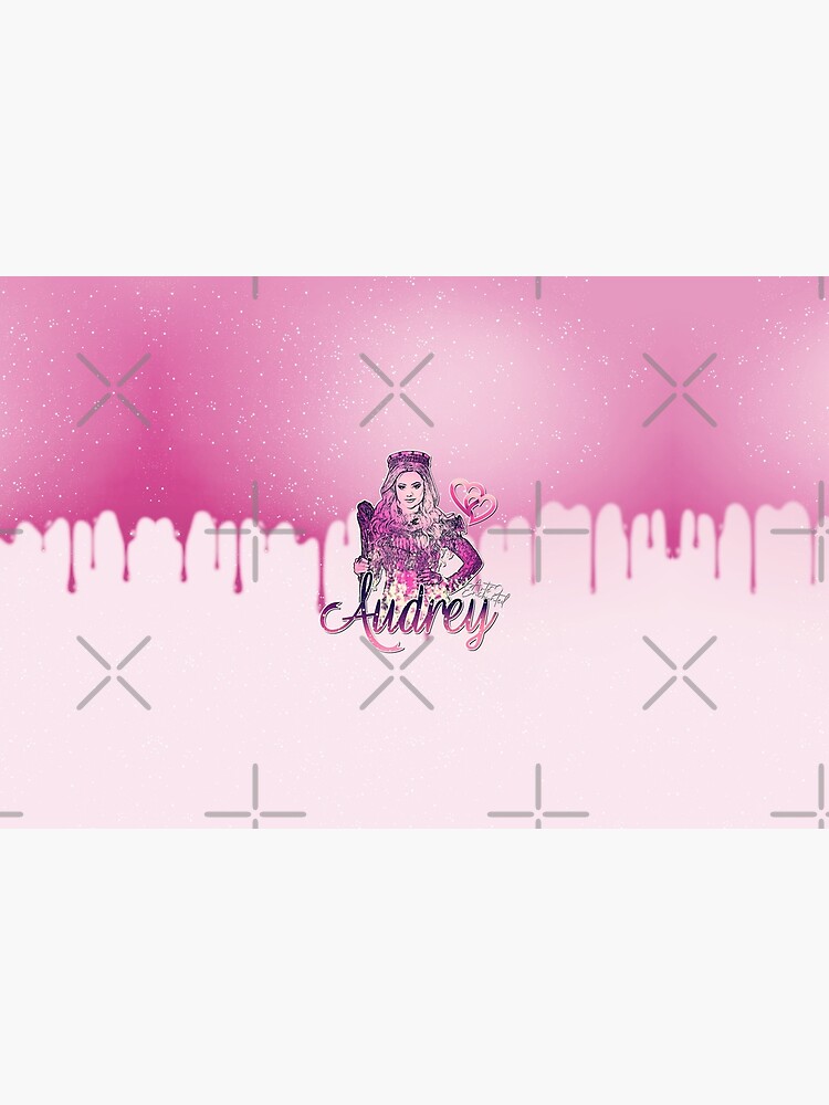 Audrey Descendants (Pretty Pink Princess Queen Girl) Bath Mat