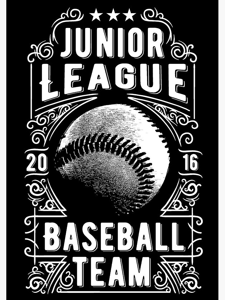 "Junior League Baseball Team " Sticker by adammouhiat20 | Redbubble
