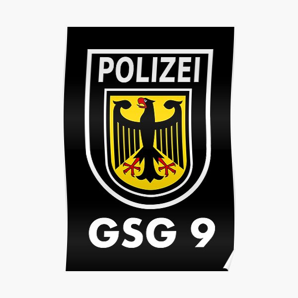"Polizei GSG 9 Bundespolizei " Poster for Sale by JackCurtis1991 ...
