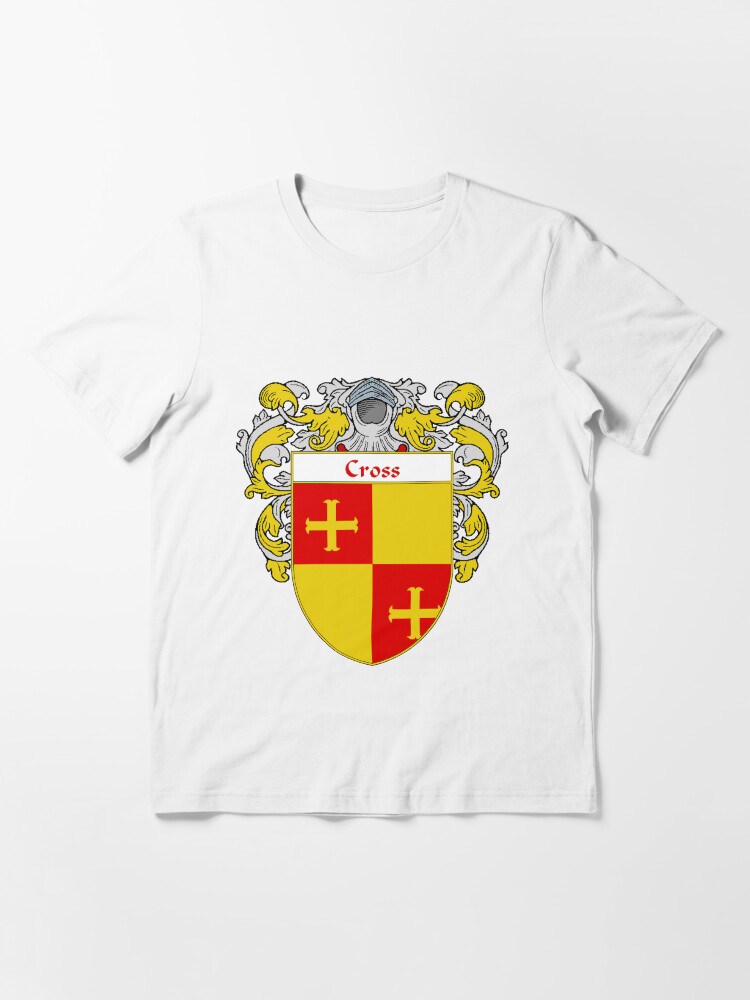 "Cross Coat of Arms/Family Crest" T-shirt for Sale by IrishArms ...