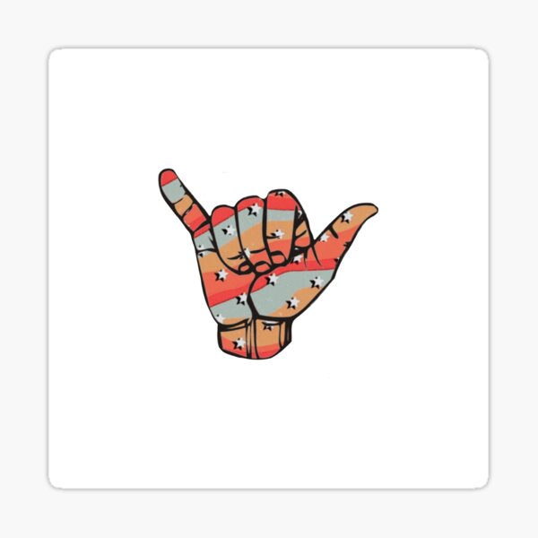 "star hand sign " Sticker by lovelynati | Redbubble