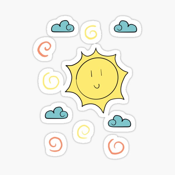 "Sunny day" Sticker for Sale by HomeMase | Redbubble