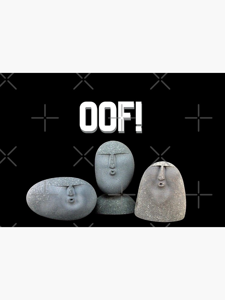 "Oof Stones Meme" Mask for Sale by AlayneYoung | Redbubble