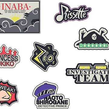 "Persona 4 Stickers" Sticker for Sale by SnipSnipArt | Redbubble