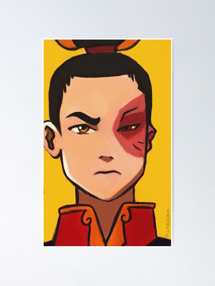 "Zuko!" Poster by -a-rtistique- | Redbubble