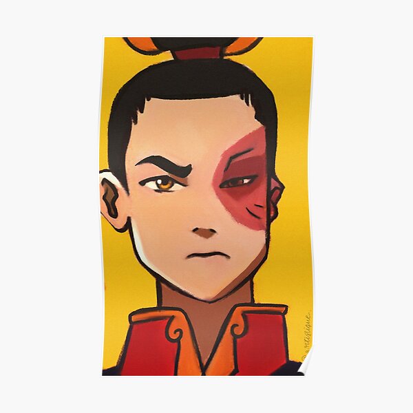 "Zuko!" Poster by -a-rtistique- | Redbubble
