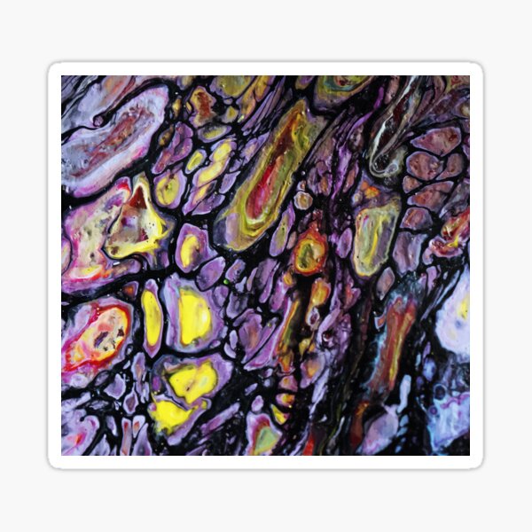 "Corrupted Colors" Sticker by Tygry-Tees | Redbubble