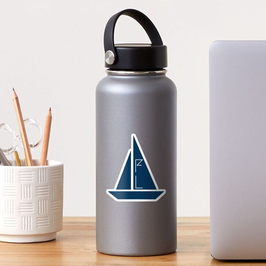 "Florida sail boat" Sticker for Sale by Yviemakes | Redbubble