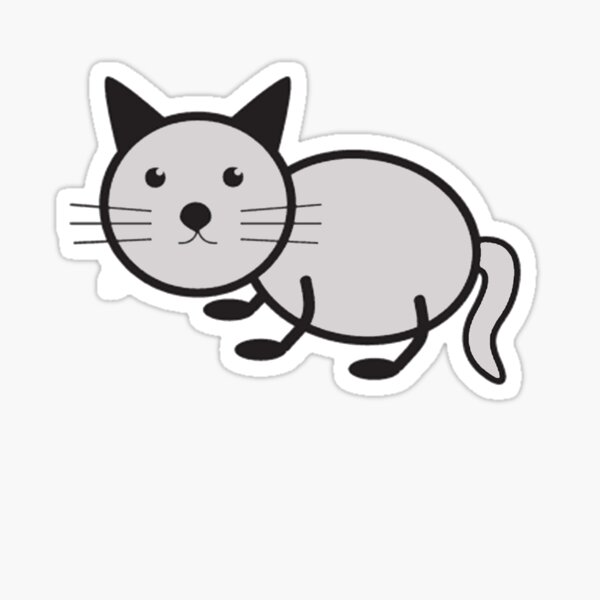 "funny cat mask " Sticker for Sale by fayadesign | Redbubble