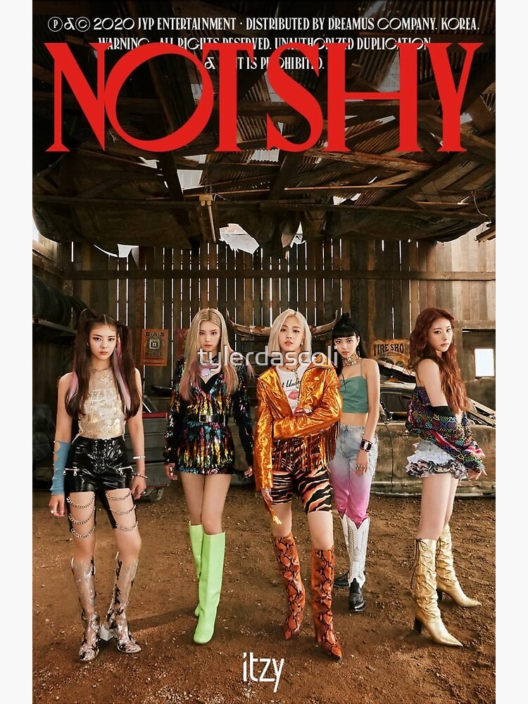 "ITZY" Poster for Sale by tylerdascoli | Redbubble