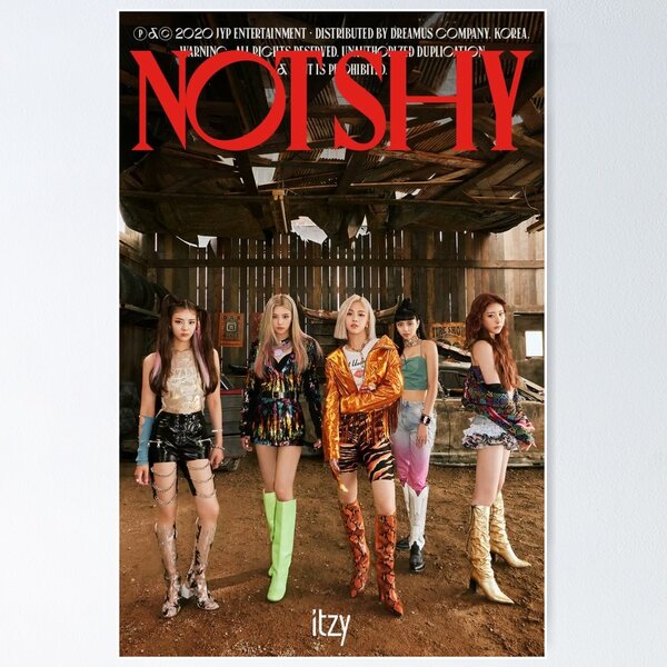 "ITZY" Poster for Sale by tylerdascoli | Redbubble