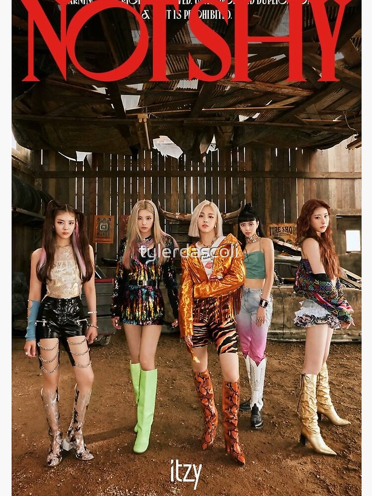 "ITZY" Spiral Notebook for Sale by tylerdascoli | Redbubble