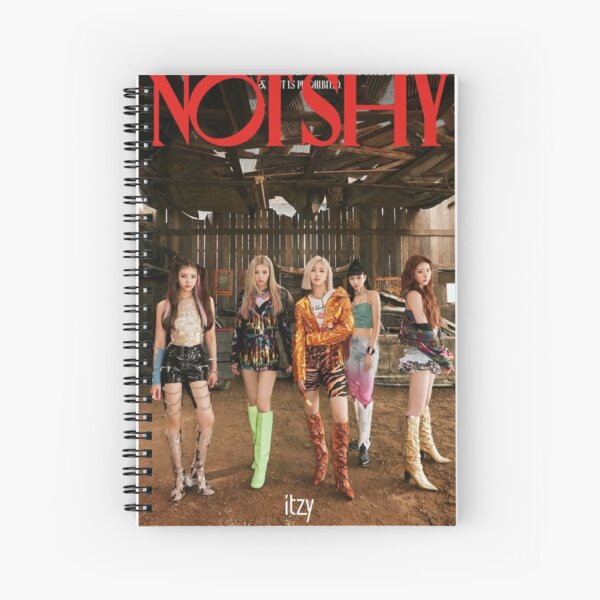 "ITZY" Spiral Notebook for Sale by tylerdascoli | Redbubble