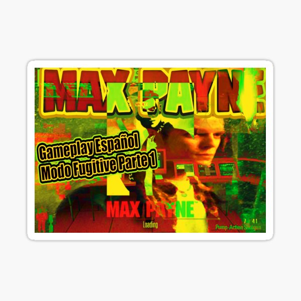 "Max Payne ARTWORK" Sticker by Aldidimorah | Redbubble