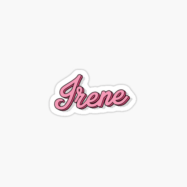 "RED VELVET IRENE" Sticker for Sale by tylerdascoli | Redbubble