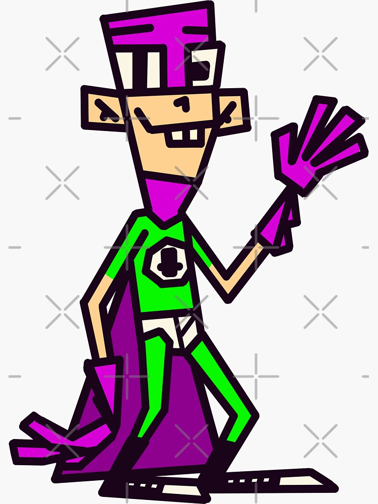 "Geometric Fanboy" Sticker for Sale by CupcakeLove | Redbubble