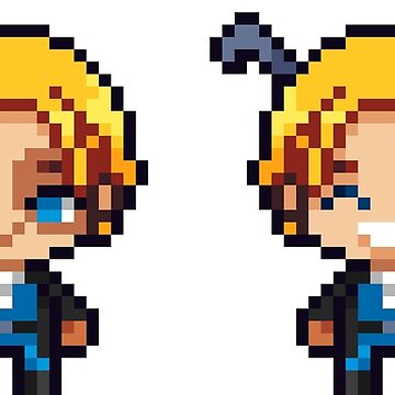 Sticker for Sale avec l'œuvre « Sabo - One Piece - Pixel Art » de l ...