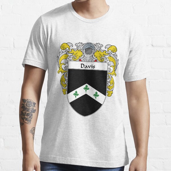"Davis Coat of Arms/Family Crest" T-shirt for Sale by IrishArms ...