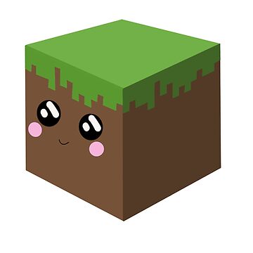 "Cute Minecraft Grass Block" iPad Case & Skin for Sale by GryffinDesign ...