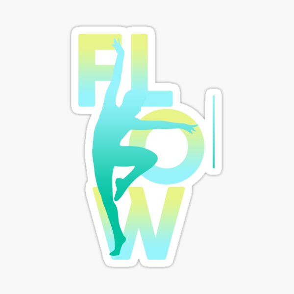 "Flow - Leviwand Dance" Sticker for Sale by ehrlichocampo | Redbubble