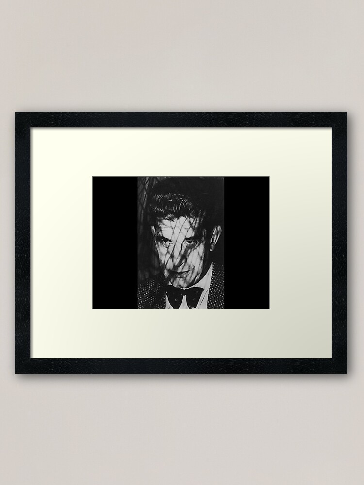 "Jacques Marie Émile Lacan" Framed Art Print for Sale by laika-theory ...