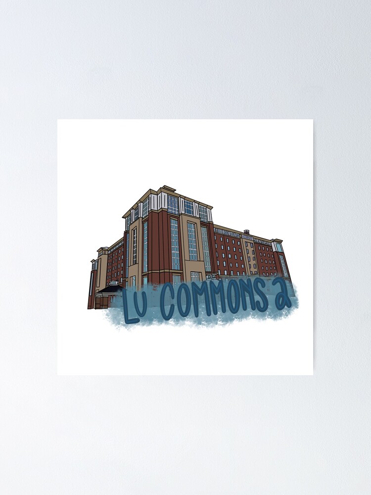 "Liberty University Commons 2" Poster by jncreationsart | Redbubble
