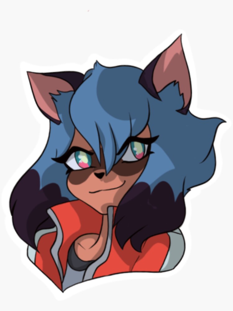 "Michiru [BNA]" Sticker for Sale by Fadedstryx | Redbubble