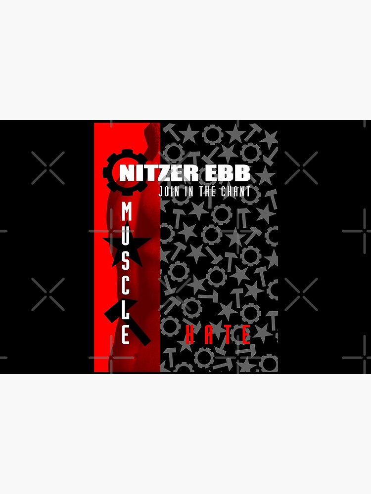 "Nitzer Ebb - Join In The Chant - Muscle And Hate." Mask for Sale by ...