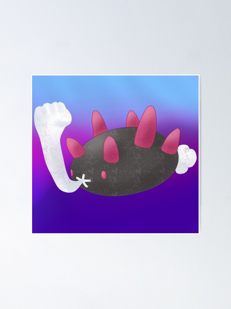 "Punchy Pyukumuku" Poster by MintGalaxy | Redbubble