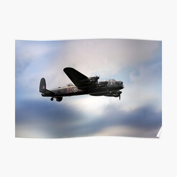 "Avro Lancaster Bomber" Poster by aviationart | Redbubble