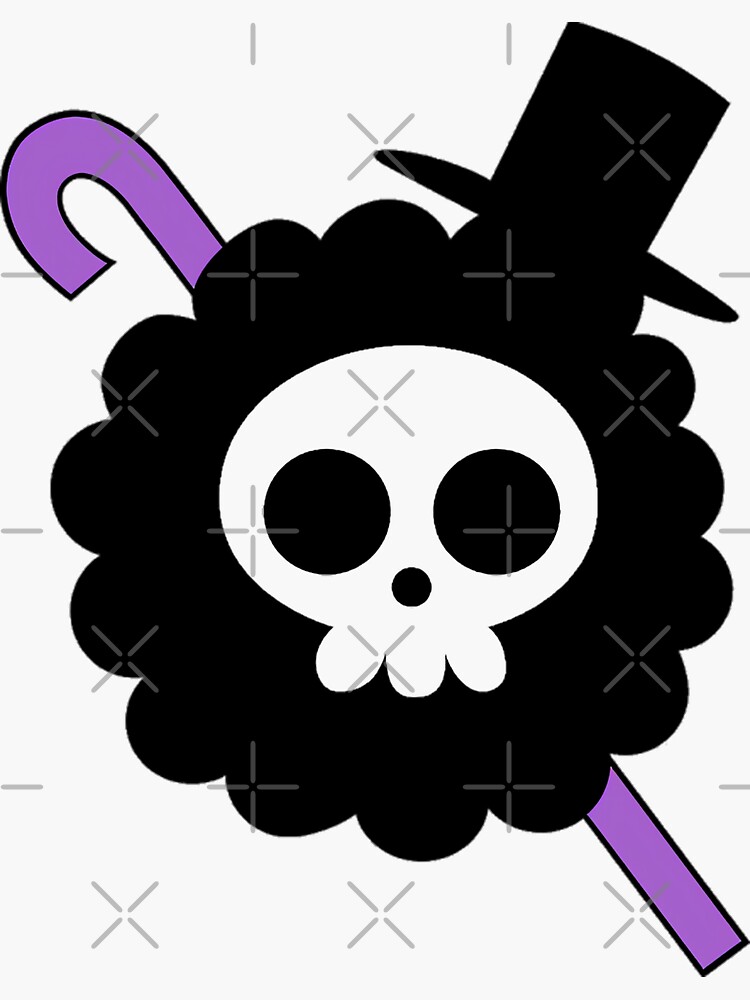 "skull brook" Sticker by Neeaa | Redbubble