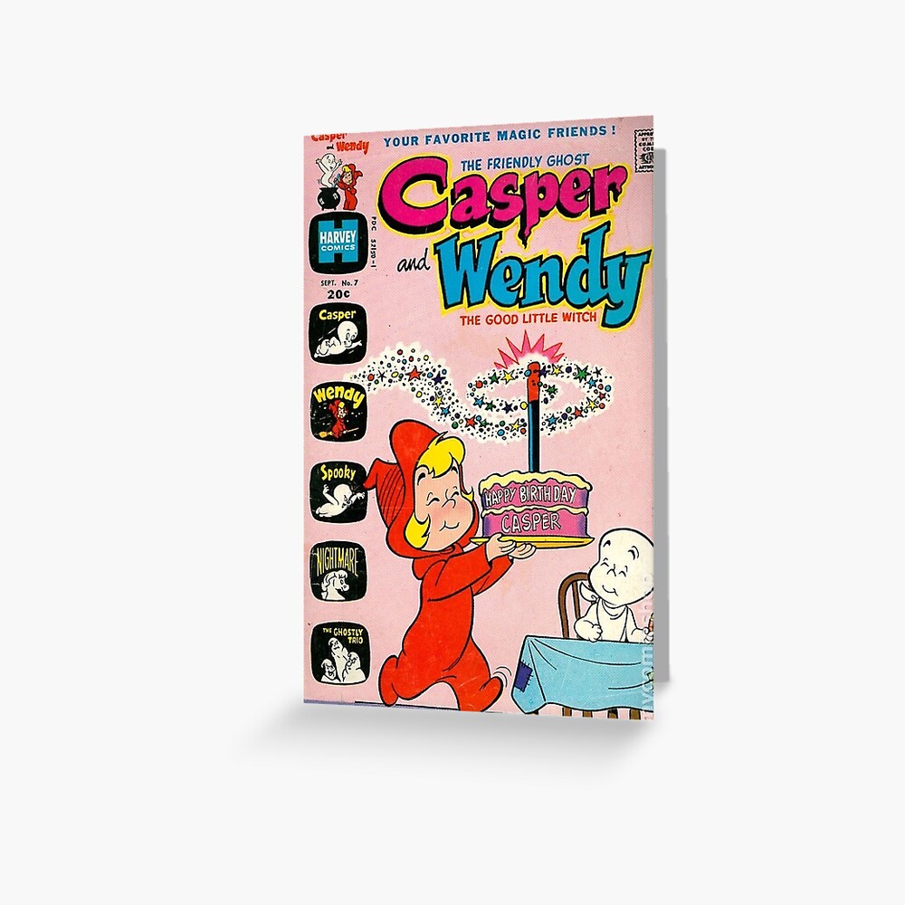 "Casper " Greeting Card by Lemmonsky | Redbubble