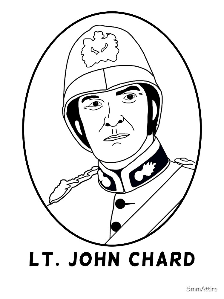 "Zulu Lt John Chard" Framed Art Print for Sale by 8mmAttire | Redbubble