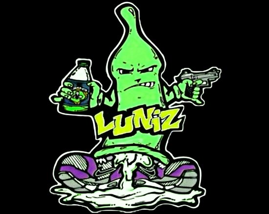 "luniz 90s rap logo" Poster by billyhendryx | Redbubble