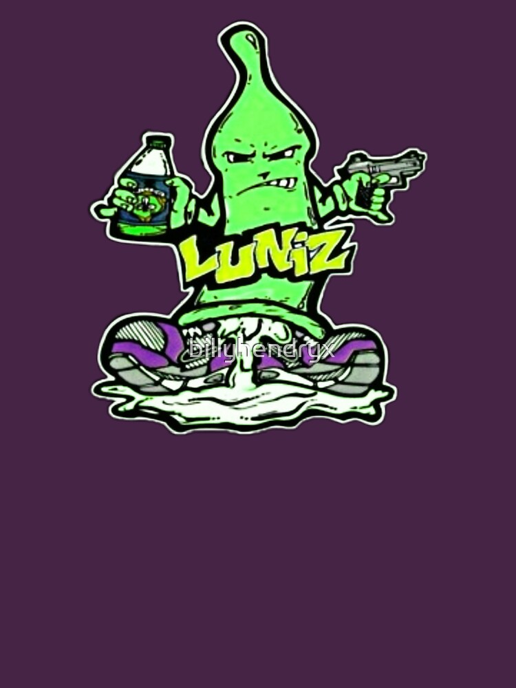 "luniz 90s rap logo" T-shirt for Sale by billyhendryx | Redbubble ...