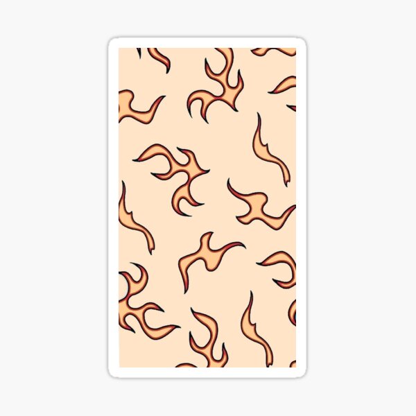 "Pink Flame" Sticker for Sale by SimplebutSweet | Redbubble