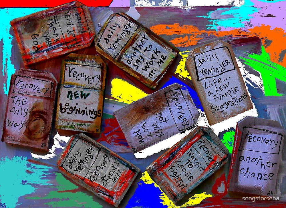 "recovery collage" by songsforseba | Redbubble