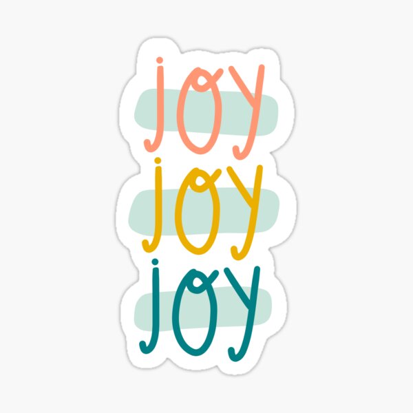 "joy! - bright pastels" Sticker for Sale by kaitlynmb01 | Redbubble