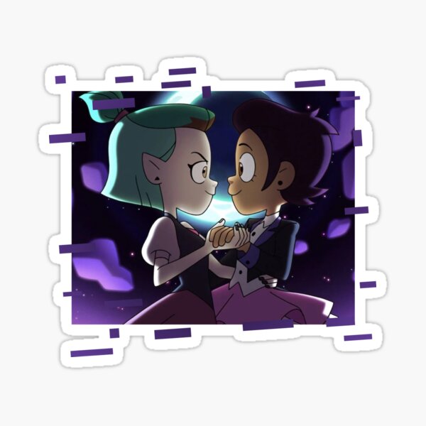 "The Owl House Amity Blight Luz Noceda" Sticker for Sale by Araudjo ...